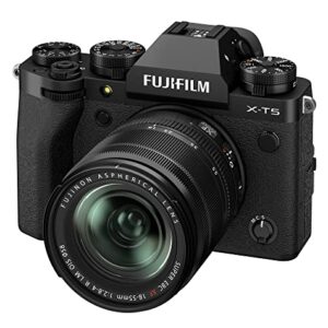 Fujifilm X-T5 Mirrorless Digital Camera XF18-55mm Lens Kit - Black