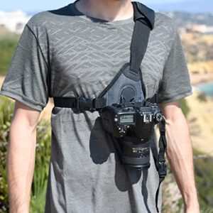 Cotton Carrier Skout G2 Sling Style Harness for One Camera - Grey