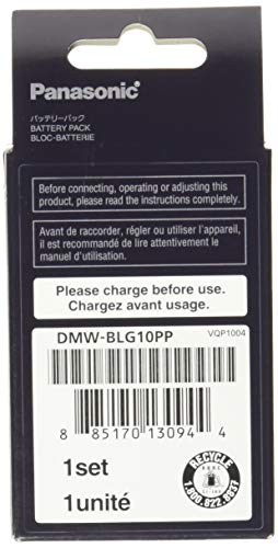 Panasonic DMW-BLG10 Lithium-Ion Battery Pack (Black)