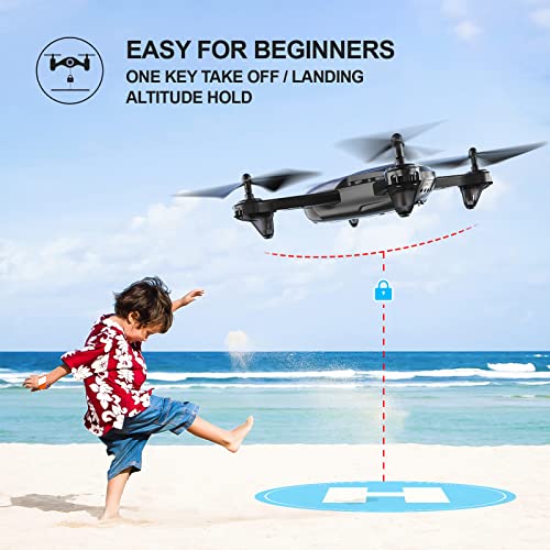 Cheerwing U89S Drone with 1080P Camera for Kids and Adults,WiFi FPV Camera Drone 2.4G RC Drone Quadcopter,One Key Take/Off,Altitude Hold,3D Flip