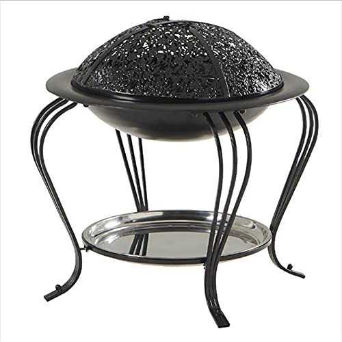 Steel Fire Pit for Patio, Backyard, Garden, Beach, Camping, Picnic