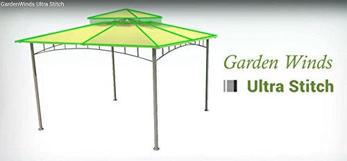 Garden Winds Regency II Gazebo Replacement Canopy Top Cover - RipLock 350