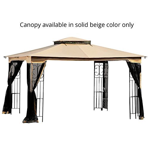 Garden Winds Regency II Gazebo Replacement Canopy Top Cover - RipLock 350