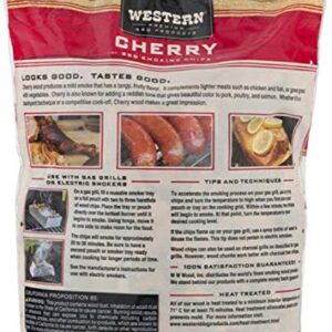 Ultimate Western BBQ Smoking Wood Chips Variety Pack Bundle (3)- Apple, Pecan, and Cherry Flavors