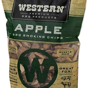 Ultimate Western BBQ Smoking Wood Chips Variety Pack Bundle (3)- Apple, Pecan, and Cherry Flavors