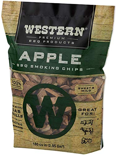 Ultimate Western BBQ Smoking Wood Chips Variety Pack Bundle (3)- Apple, Pecan, and Cherry Flavors