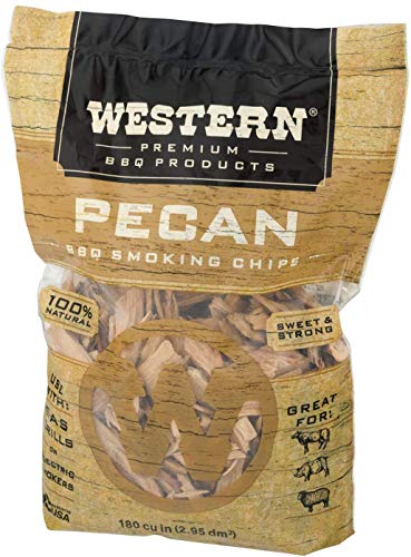 Ultimate Western BBQ Smoking Wood Chips Variety Pack Bundle (3)- Apple, Pecan, and Cherry Flavors