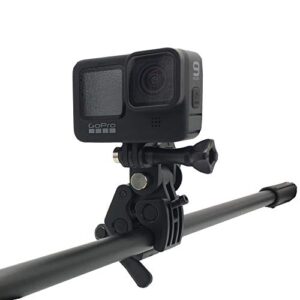 vgsion Sportsman Gun/Rod/Bow Mount for GoPro Hero 11, Hero 10, Hero 9, Hero8, Insta360 One RS, Action Cameras