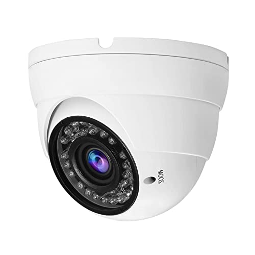 Anpviz Analog CCTV Camera HD 1080P 4-in-1 Security Camera(TVI/AHD/CVI/960H CVBS) Analog Security Camera 2.8-12mm Varifocal Lens 36 IR-LEDs Turret Dome Camera for Day& Night