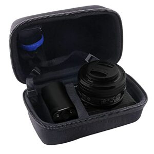 werjia hard carrying case compatible with sony alpha zv-e10/zv-e10l mirrorless digital camera，fit 16-50mm lens(case only)