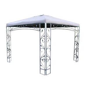 garden winds victoria gazebo replacement canopy top cover – riplock 350