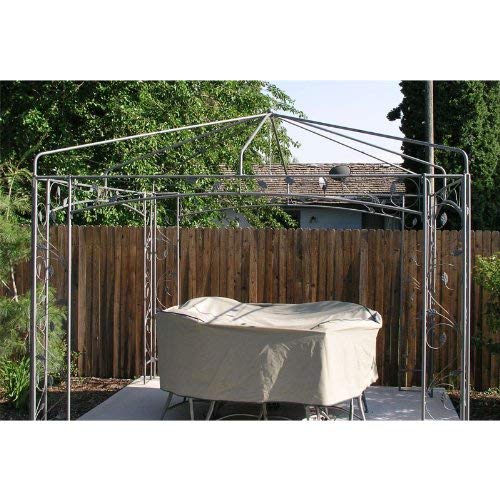 Garden Winds Victoria Gazebo Replacement Canopy Top Cover - RipLock 350