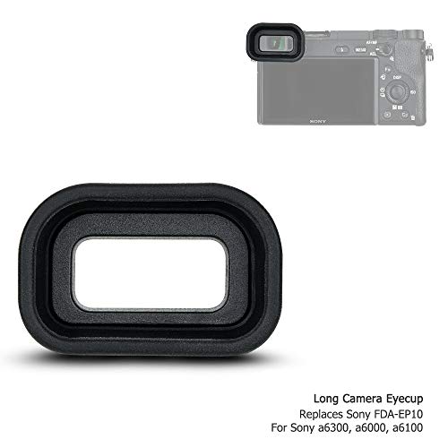 Soft Silicon Camera Viewfinder Eyecup Eyepiece Eyeshade for Sony A6000 A6100 A6300 Eye Cup Protector Replaces Sony FDA-EP10