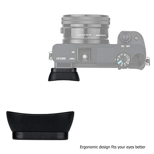 Soft Silicon Camera Viewfinder Eyecup Eyepiece Eyeshade for Sony A6000 A6100 A6300 Eye Cup Protector Replaces Sony FDA-EP10