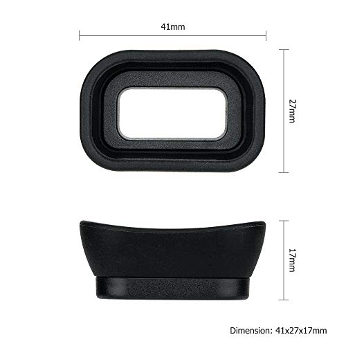 Soft Silicon Camera Viewfinder Eyecup Eyepiece Eyeshade for Sony A6000 A6100 A6300 Eye Cup Protector Replaces Sony FDA-EP10