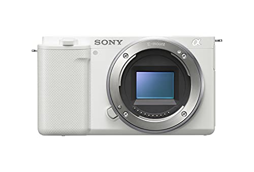 Sony Alpha ZV-E10 - APS-C Interchangeable Lens Mirrorless Vlog Camera - White