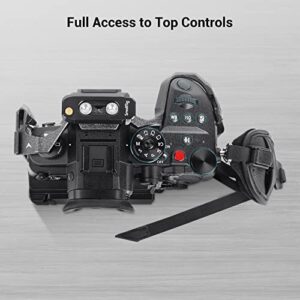 SMALLRIG Camera Cage Wrist Strap, Hand Strap with Quick Adjustable and Detachable Design Secure Grip for Camera Cage Camera Handle and L Bracket - 3848