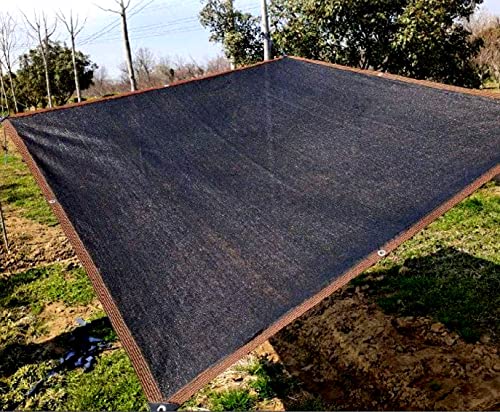 B L 90% Shade Cloth 6.5 Ft x 10 Ft, Black Premium Mesh Shade Panel with Grommets for Plant Cover, Greenhouse, Barn,Top Shade Cloth Quality Panel for Flowers, Plants, Patio Lawn