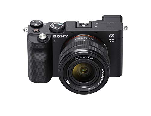 Sony Alpha 7C Full-Frame Compact Mirrorless Camera Kit - Black (ILCE7CL/B)