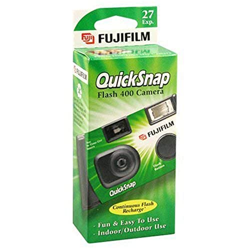 Fujifilm Quicksnap Flash 400 Single-Use Camera with Flash, Pack of 6