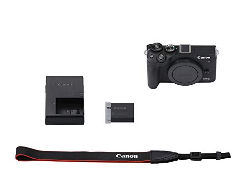 Canon Mirrorless Camera [EOS M6 Mark II] (Body) for Vlogging|CMOS (APS-C) Sensor| Dual Pixel CMOS Auto Focus| Wi-Fi |Bluetooth and 4K Video, Black