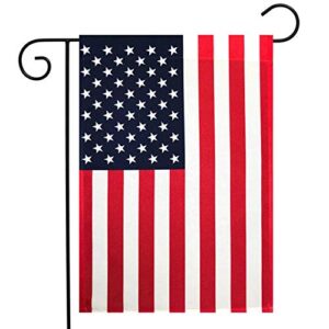 american flag garden flag usa stars & stripes 12.5″ x 18″ briarwood lane