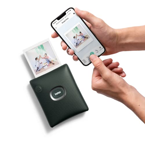 Fujifilm Instax Square Link Smartphone Printer - Midnight Green