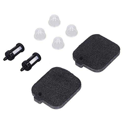 Zerodis Blower Accessories, Fine Filtering High Reliability Air Fuel Filter Primer Bulb Kit ABS Sponge for Garden Tool