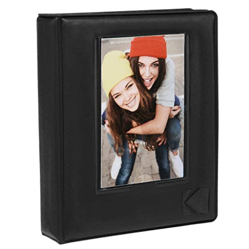 KODAK 2"x3" Premium Zink Photo Paper (50 Sheets) + Colorful Square Hanging Photo Frames + Photo Album (Compatible Printomatic)