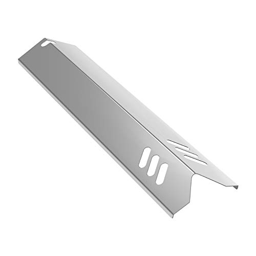 SHINESTAR 15'' Grill Heat Plate, Grill Replacement Part for Dyna-Glo, Backyard & Uniflame Grill, DGF510SBP, DGF493BNP, BY15-101-001-02, BY13-101-001-13, Stainless Steel, 5-Pack, 15" x 3-13/16"