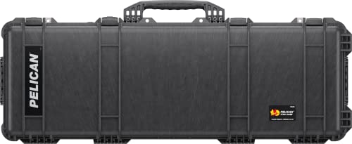 Pelican Protector 1720 Long Case - Multi-Purpose Hard Case with Foam - Tripod, Camera Equipment, Sportsmans Gun Case, Electronics Gear, and More (Black)