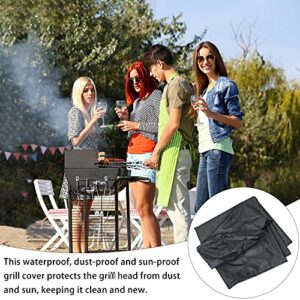 BESPORTBLE Outdoor BBQ Cover Square Shape Polyester Barbecue Oven Cover Grill Cover Garden Grill Cover