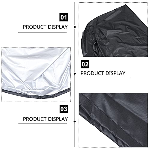 BESPORTBLE Outdoor BBQ Cover Square Shape Polyester Barbecue Oven Cover Grill Cover Garden Grill Cover