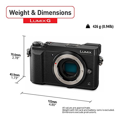 Panasonic LUMIX GX85 4K Digital Camera, 12-32mm and 45-150mm Lens Bundle, 16 Megapixel Mirrorless Camera Kit, 5 Axis In-Body Dual Image Stabilization, 3-Inch Tilt and Touch LCD, DMC-GX85WK (Black)