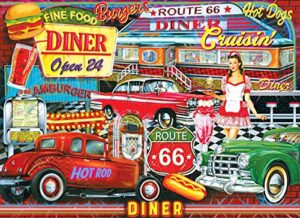 kodak 1000 piece – 50’s diner