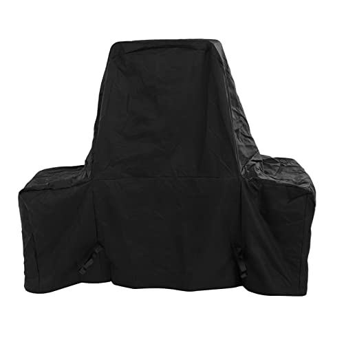 Garden kit Grill Cover Outdoor Household Waterproof Dustproof Tear Resistant Black BBQ Gas Grill Cover with Storage Bag