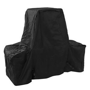 Garden kit Grill Cover Outdoor Household Waterproof Dustproof Tear Resistant Black BBQ Gas Grill Cover with Storage Bag