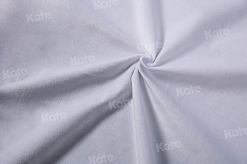 Kate 5ft×7ft Solid White Backdrop Portrait Background for Photography Studio Children and Headshots Background for Photography Video and Television