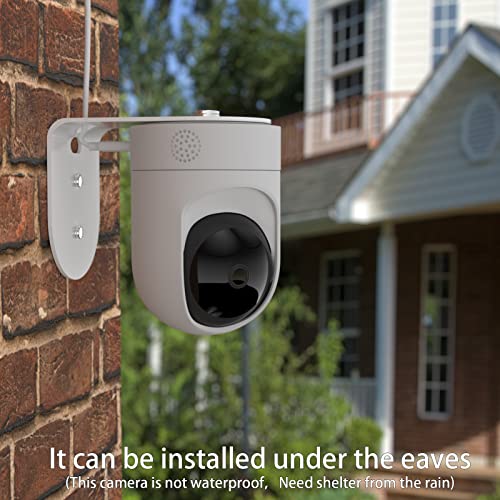 Teccle Metal Wall Mount for Eufy Security Solo IndoorCam P24, Provide Better Viewing Angles