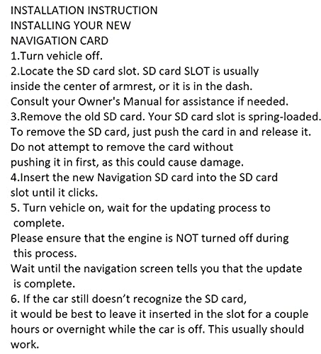 Latest Update Navi.on SD Card Compatible with: (2016-20)-Cx5. (2016-20)-Cx9. (2016-22)-Cx3. (2016-22)-M***a-6. (2016-18)-M***a-3. (2016-22)-Mx5. USA/CAN/MEX