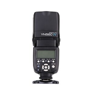 yongnuo yn-560iv(560iii upgrade version,a combination of yn-560 iii and yn560-tx all functions) 2.4g wireless flash speedlite trigger controller for canon nikon olympus pentax