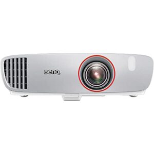 benq ht2150st 1080p short throw projector | 2200 lumens | 96% rec.709 for accurate colors | low input lag ideal for gaming | stream netflix & prime video,white