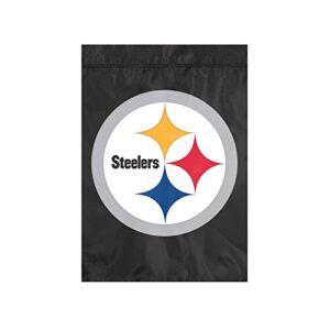 nfl pittsburgh steelers premium garden flag, 12.5 x 18-inches