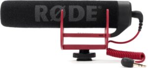 rode videomic go lightweight directional shotgun video mic