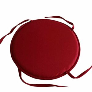 xuanqi round garden chair pads 38cm/15 inch diameter seat cushion for outdoor bistros stool patio dining room outdoor patio cushions, 1 count (pack of 1)