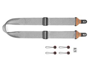 peak design sl-as-3 slide, camera strap, ash