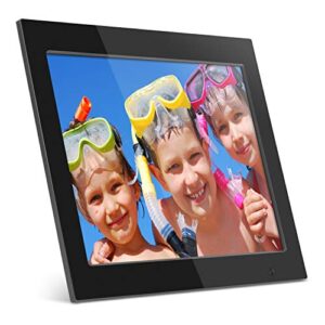 aluratek (admpf315f) 15 inch digital photo frame – black