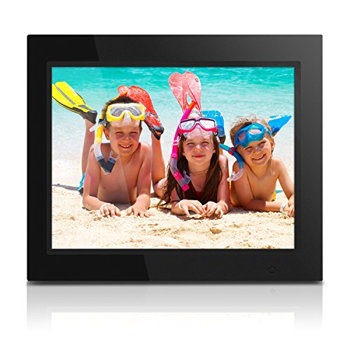 Aluratek (ADMPF315F) 15 Inch Digital Photo Frame - Black