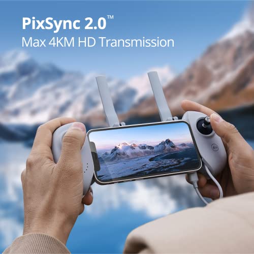 Potensic ATOM SE GPS Drone With 4K EIS Camera, Under 249g, 31 Mins Flight, 4KM FPV Transmission, Max Speed 16m/s, Auto Return, Lightweight and Foldable Drone for Adults