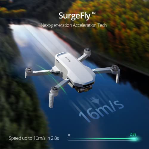 Potensic ATOM SE GPS Drone With 4K EIS Camera, Under 249g, 31 Mins Flight, 4KM FPV Transmission, Max Speed 16m/s, Auto Return, Lightweight and Foldable Drone for Adults